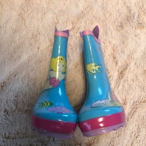Kidorable | Shoes | Mermaid Rain Boots | Poshmark